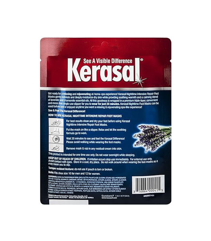 Kerasal Intensive Repair Foot Mask Foot Mask for Cracked